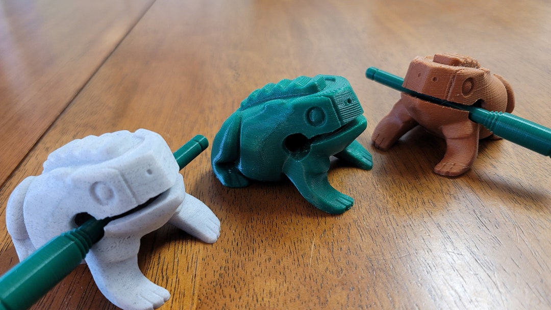 Percussion Frog guiro 3D Printed Custom Colors Loud - Etsy