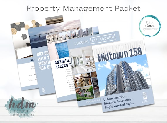 Tenant Welcome Packetproperty Manager Template New Resident - Etsy