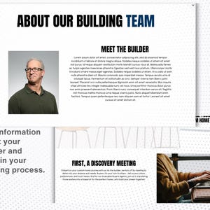 Modern Home Builder Website Template, Custom Builder Squarespace Site ...