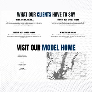 Modern Home Builder Website Template, Custom Builder Squarespace Site ...