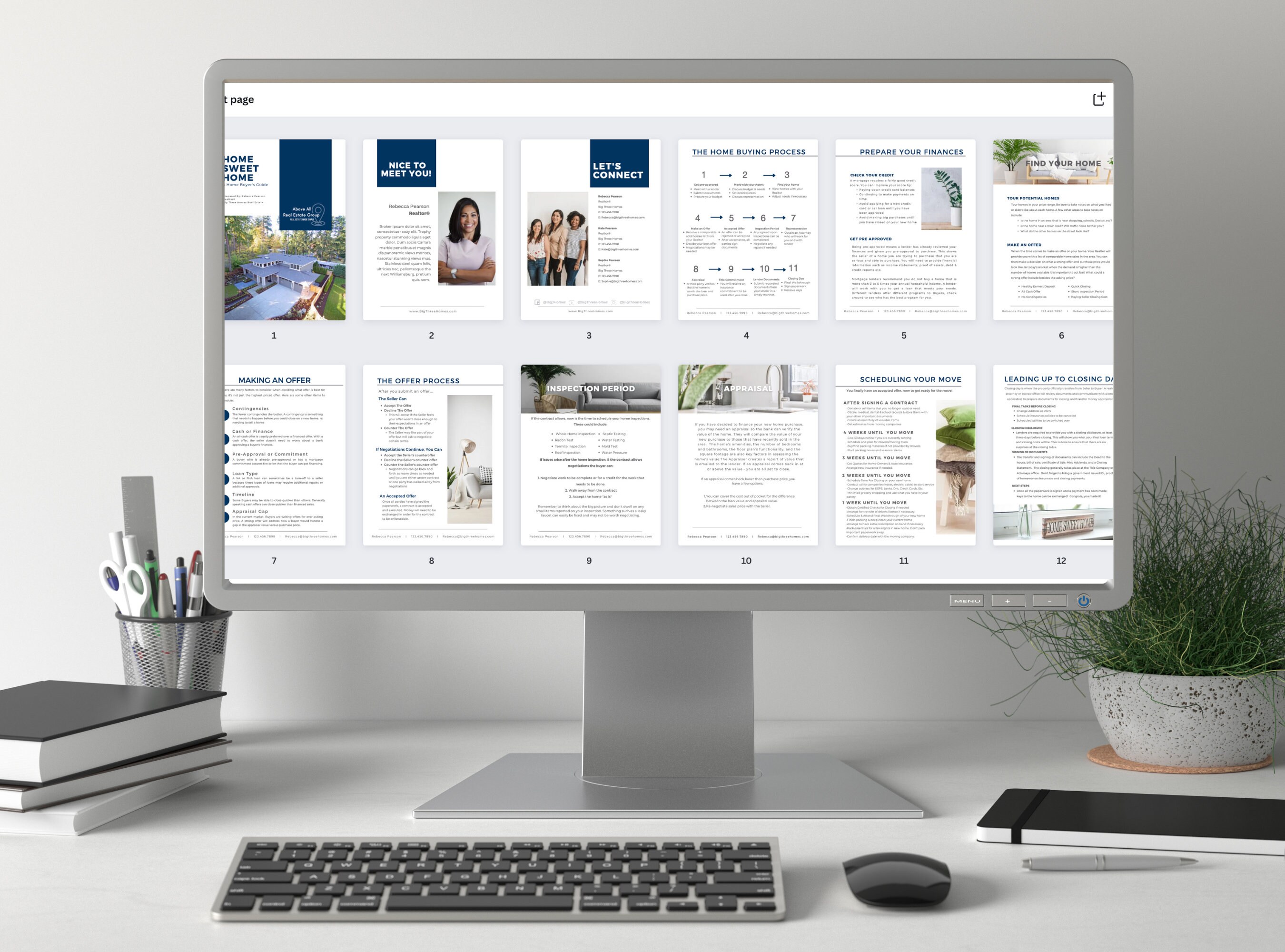 Buyer Presentation & Marketing Packet Template V2 I Editable Buyer ...