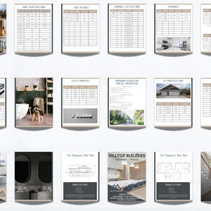 New Construction Homeowner Manual Template | Fully Customizable PDF for ...