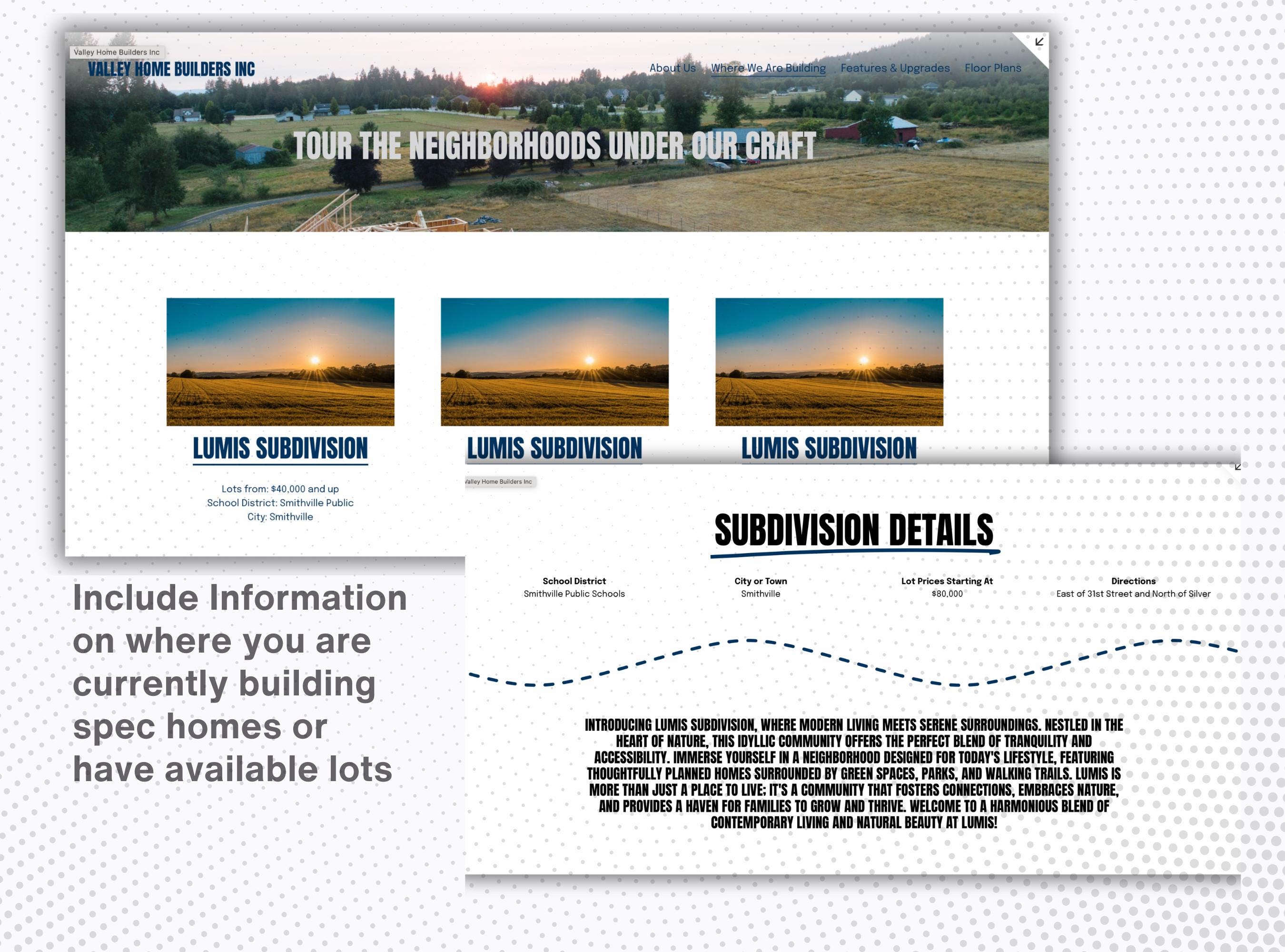 Modern Home Builder Website Template | Clean, Bold and Fully Editable ...