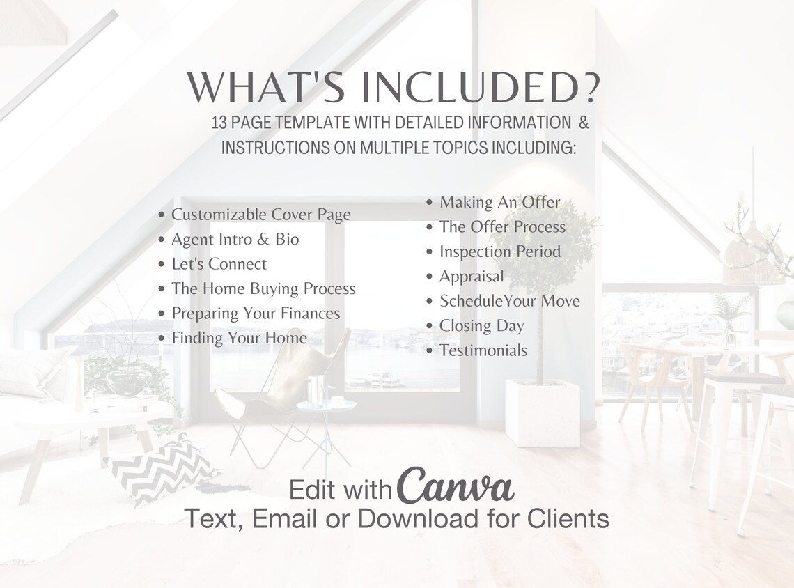 Buyer Presentation & Marketing Packet Template V2 I Editable Buyer ...