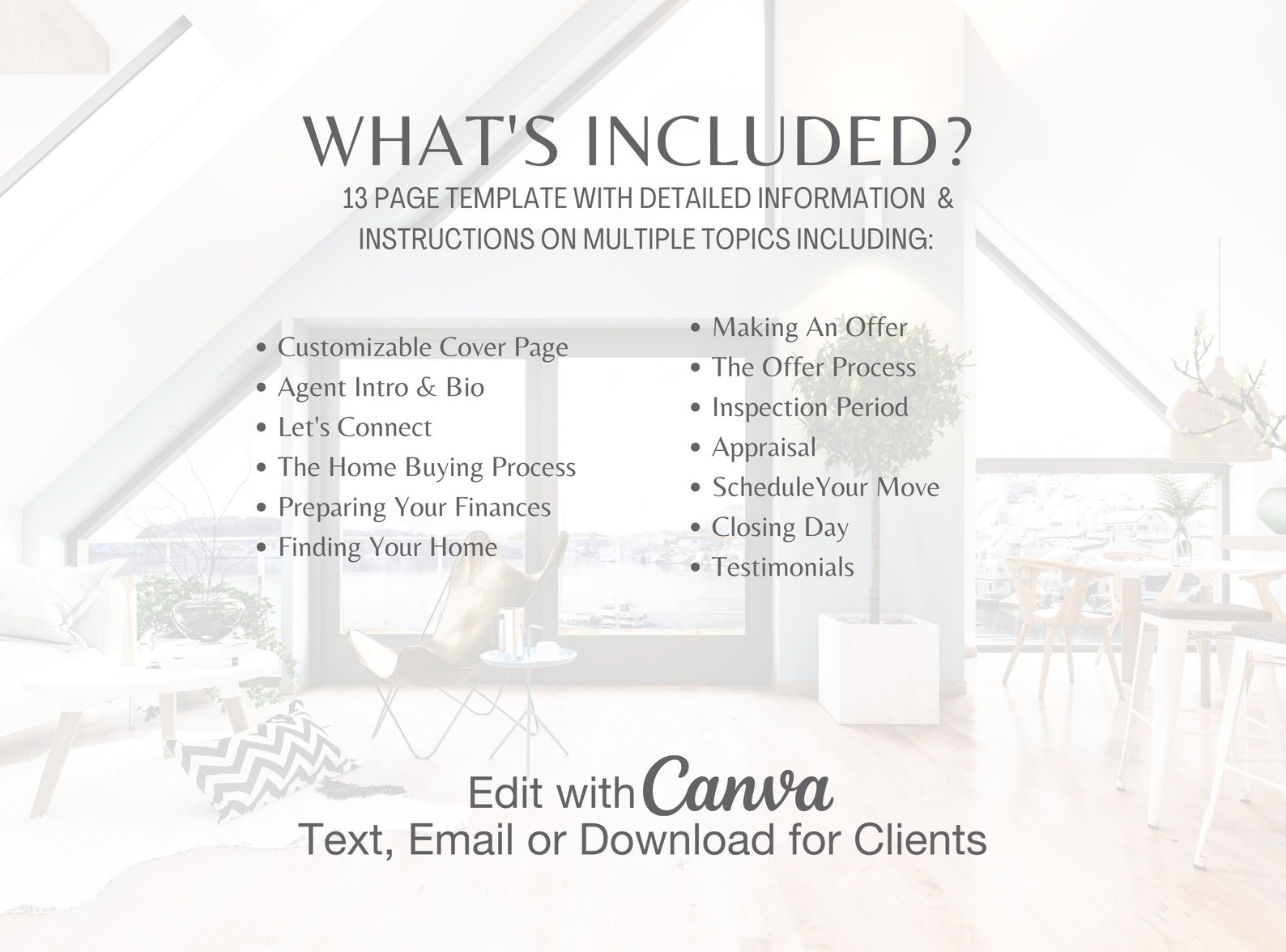 Buyer Presentation & Marketing Packet Template V2 I Editable Buyer ...