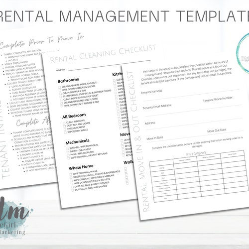 Tenant Welcome Guide Property Management Editable in Canva - Etsy