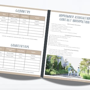 New Construction Homeowner Manual Template | Fully Customizable PDF for ...