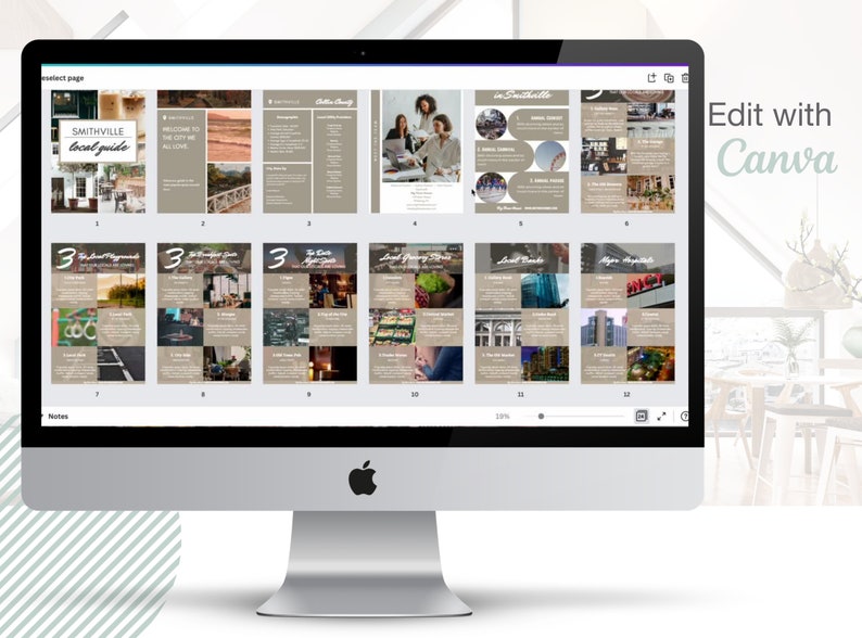 Local City Guide Template, Airbnb Welcome, Local Book, Realtor Buyer ...