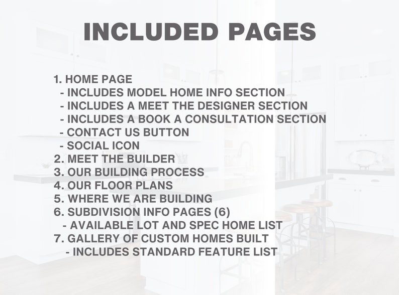 Home Builder Website, New Construction, Model Home, Custom Home Website ...