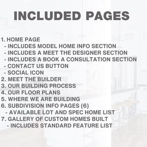 Modern Home Builder Website Template, Custom Builder Squarespace Site ...