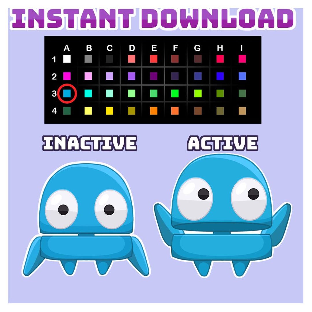 Single R.E.P.O Reactive ! - COLOR : A3 - REPO Pngtuber /twitch Streamer ...