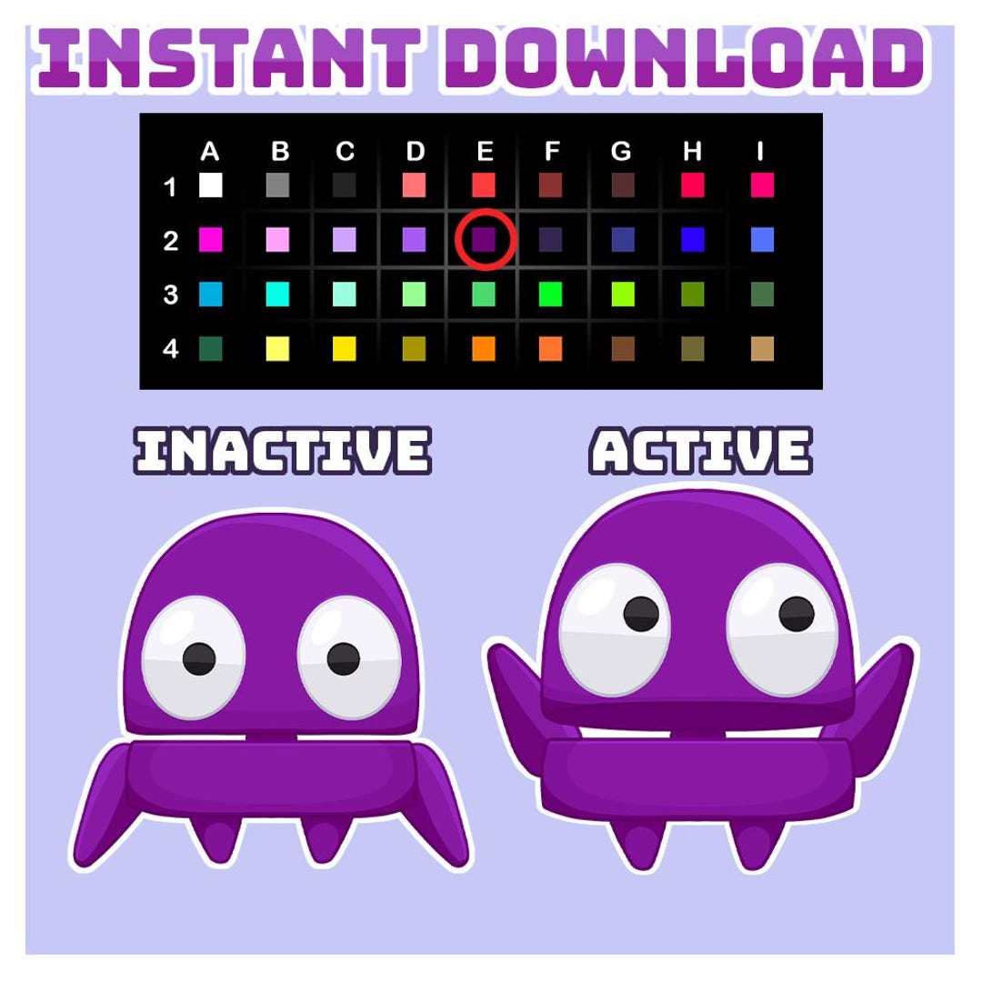 Single R.E.P.O Reactive ! - COLOR : E2 - REPO Pngtuber /twitch Streamer ...