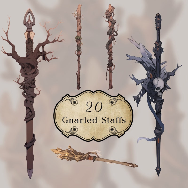 Wizard Staff - Etsy