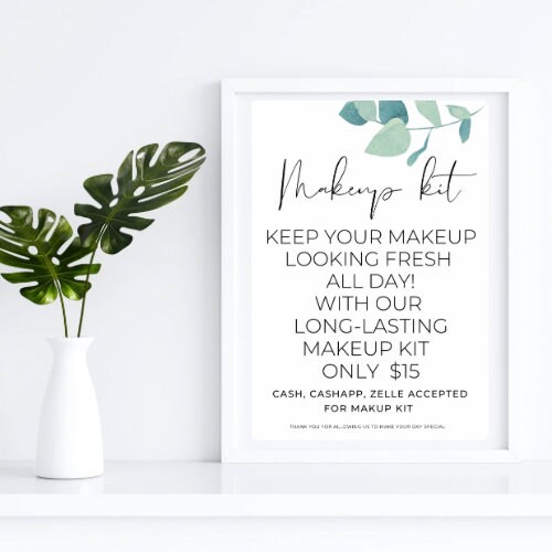 5 Printable Pages Beauty Professional Salon Signs and Sheets in 4 ...