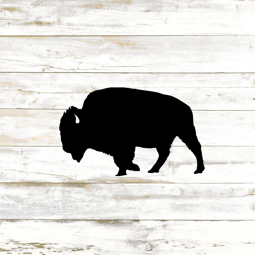 Buffalo Vinyl Decal Buffalo Decal Buffalo Sticker Animal - Etsy