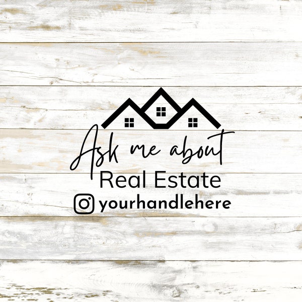 Realtor Car Decal - Etsy