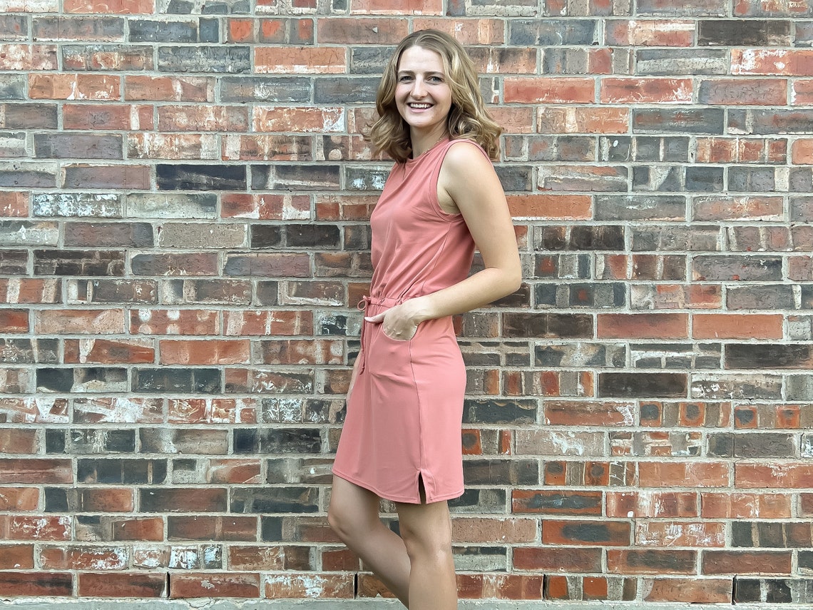 Tie Front Dress | Digital Sewing Pattern | Sizes 2-14 | PDF Download ...