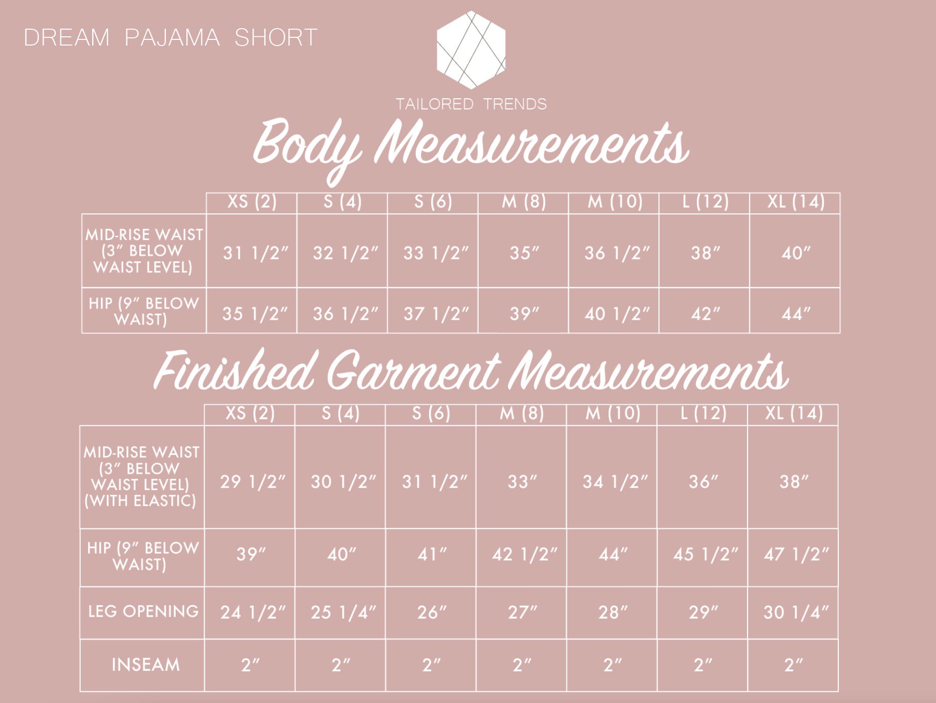 Women's Pajama Set Digital Sewing Pattern Sizes 2-14 - Etsy