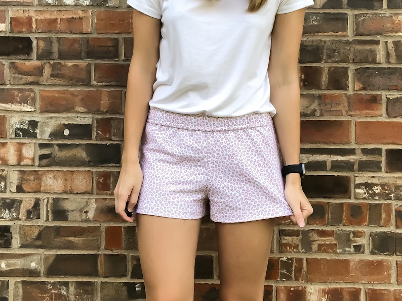 Pajama Short Digital Sewing Pattern Sizes 2-14 PDF - Etsy