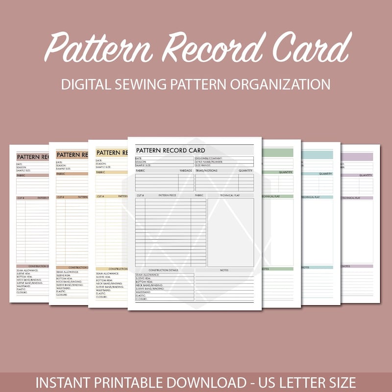 Sewing Card - Etsy