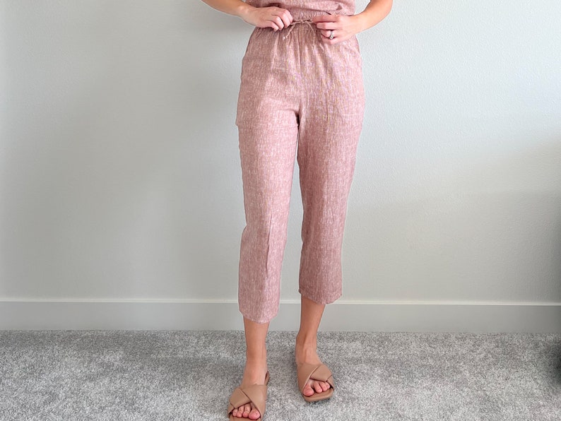 Cropped Pants | Digital Sewing Pattern | Sizes 2-14 | PDF Download ...