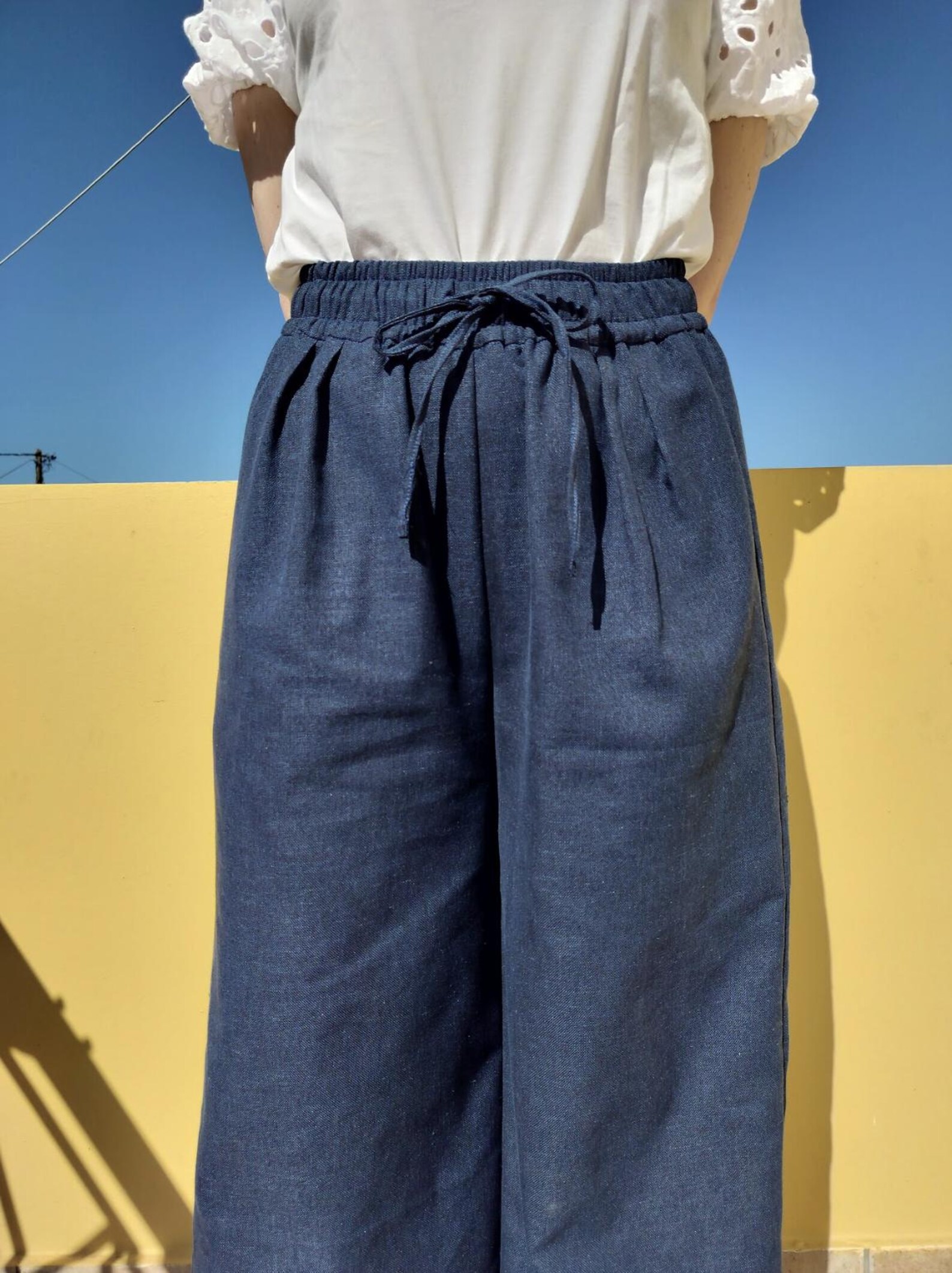 Wide Leg Pants | Digital Sewing Pattern | Sizes 2-14 | PDF Download ...