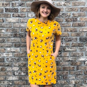 T-shirt Dress | Digital Sewing Pattern | Sizes 2-14 | PDF Download ...
