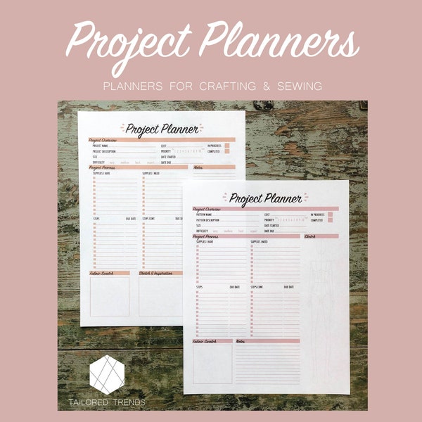 Sewing Planner - Etsy