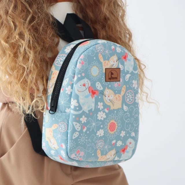 Colorful Cats Kids Backpack Cats Toddlers Backpack Kids and - Etsy