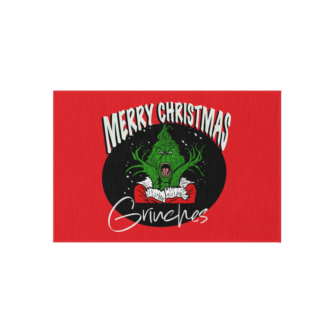 Grinch Outdoor Rug - Etsy