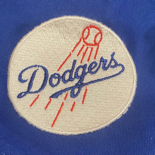 Dodgers Embroidery - Etsy