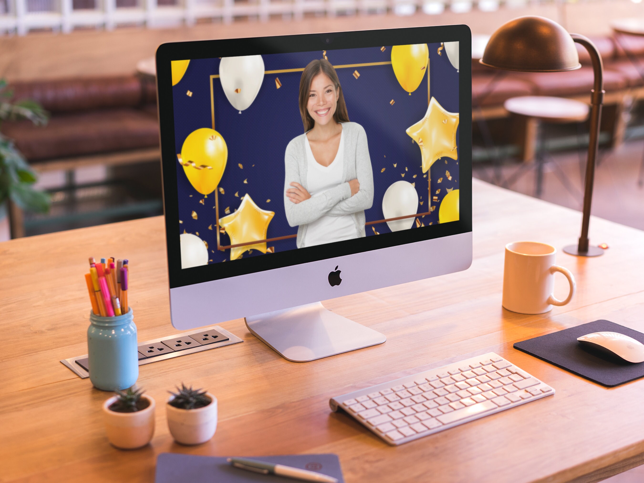 30 Zoom Backgrounds Birthday Celebration Virtual - Etsy