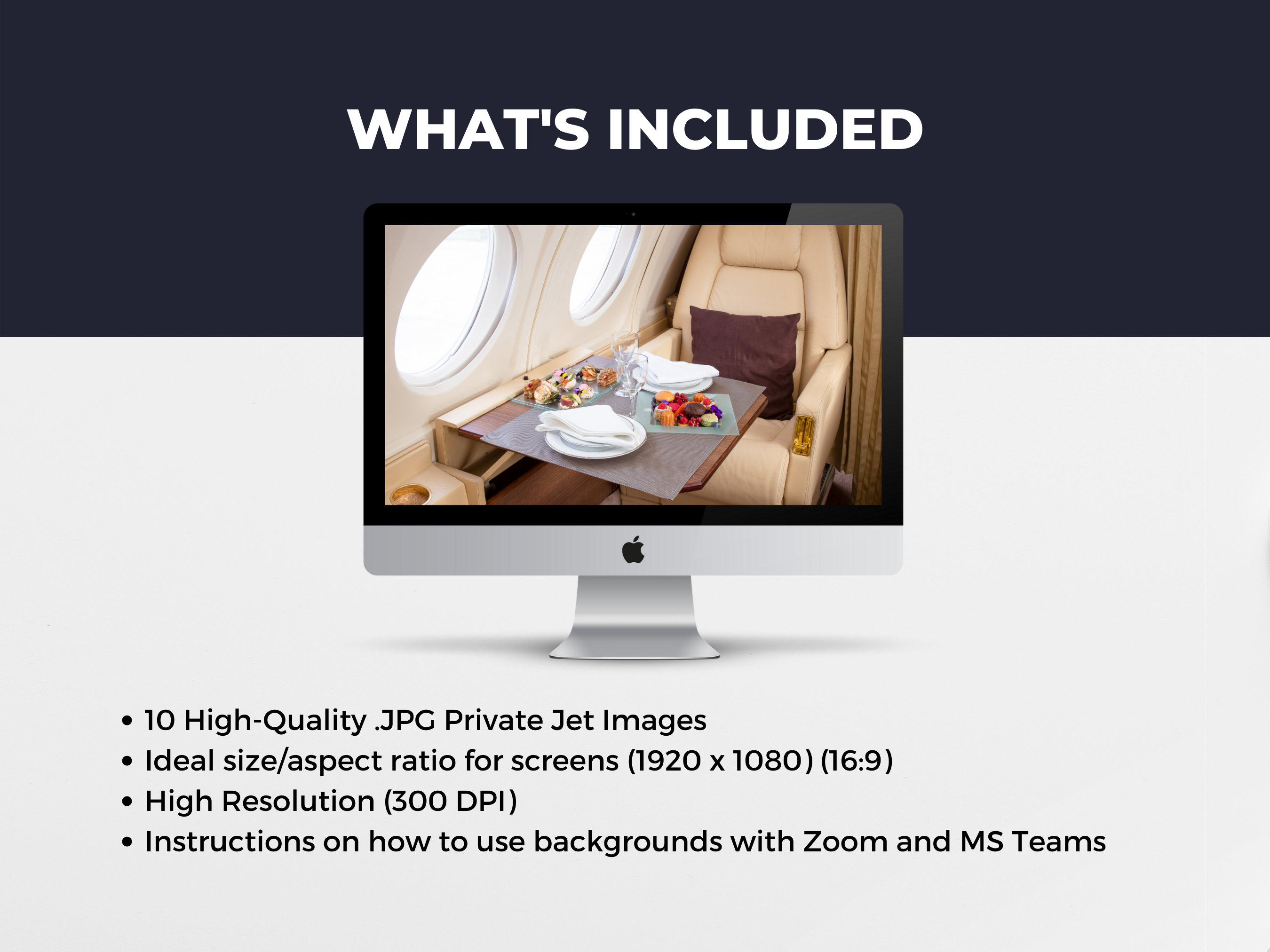 10 Zoom Backgrounds Private Jet Virtual Backgrounds Zoom - Etsy Denmark