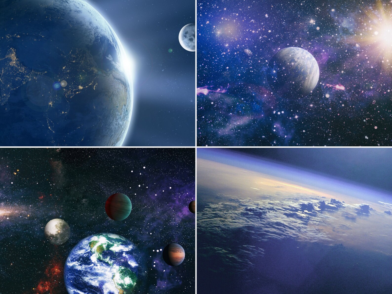30 Zoom Backgrounds Space Virtual Backgrounds Zoom MS - Etsy