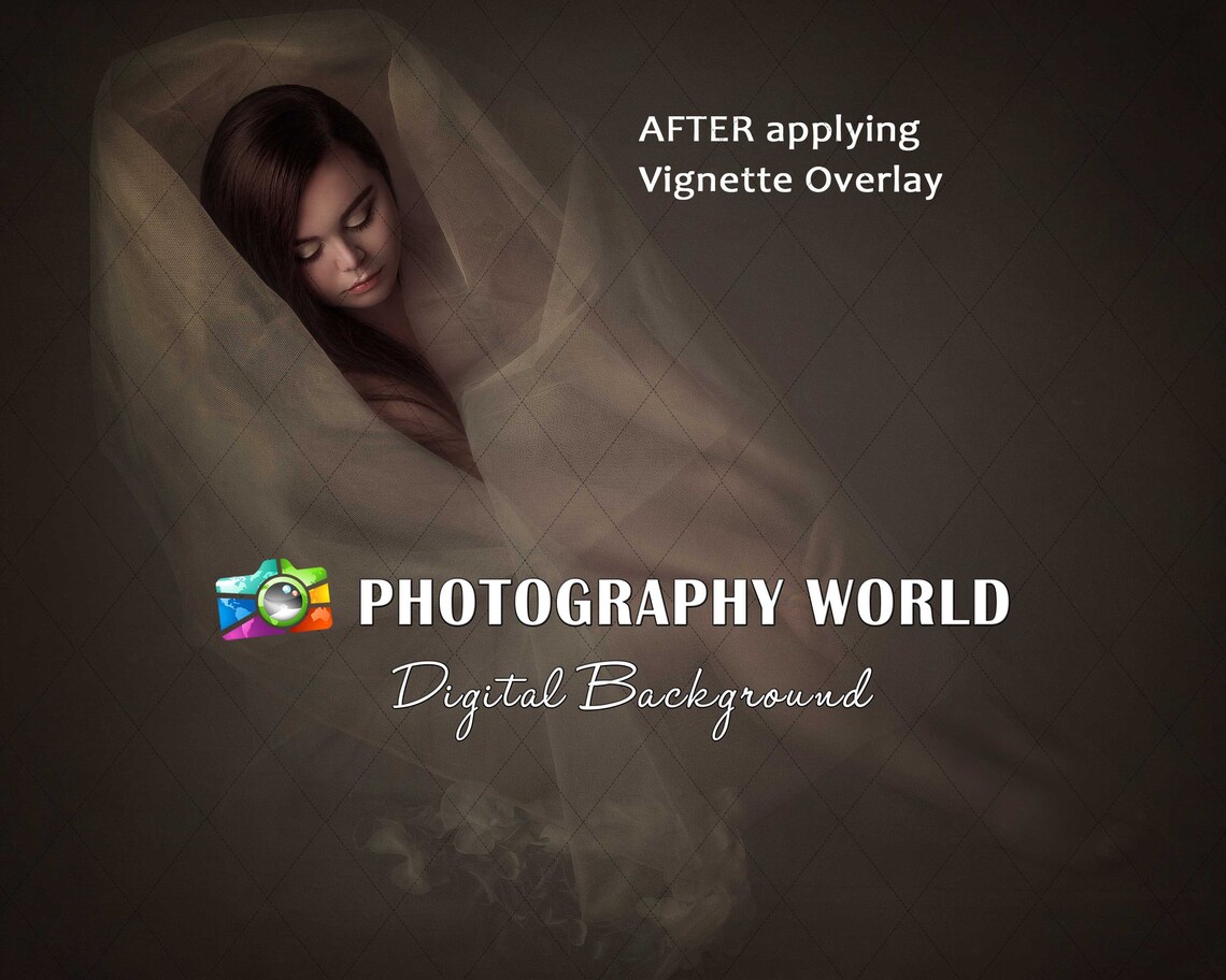 Vignette Transparent TEXTURE OVERLAY - Photo Overlays, Digital Presets ...