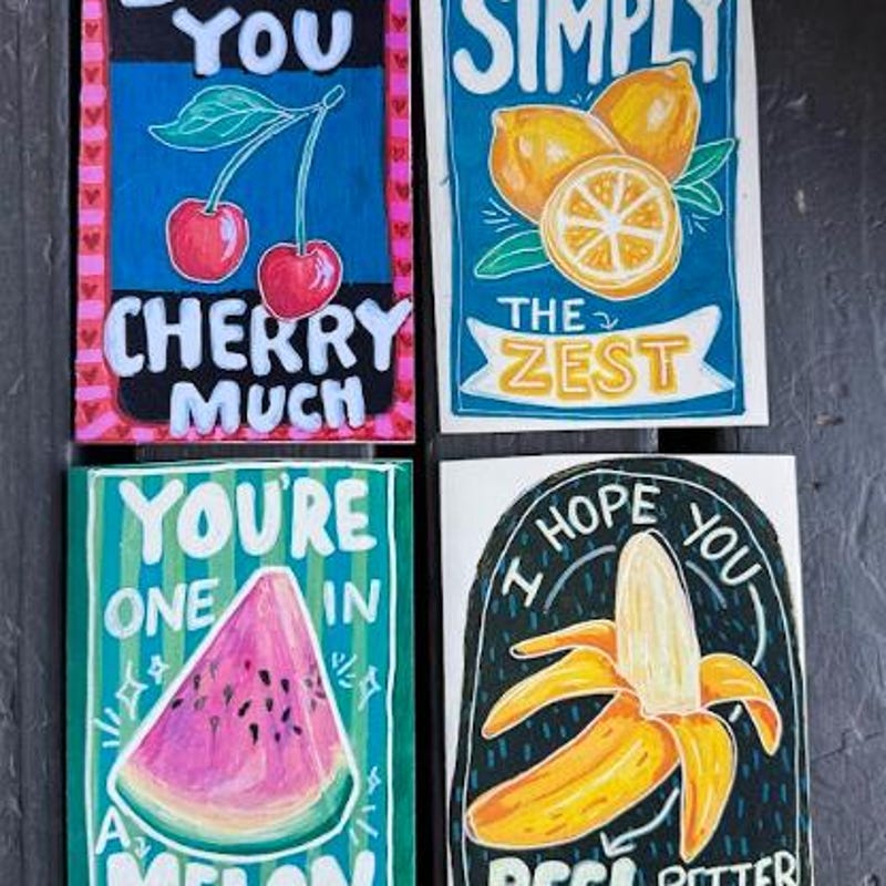 Fruit Puns - Etsy