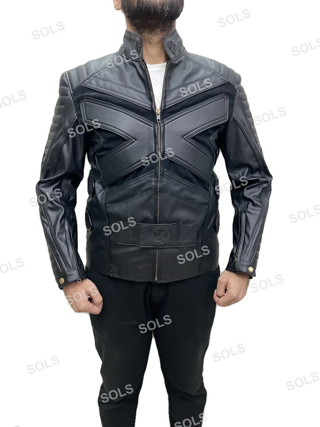 The Last Stand X Wolverine Biker Faux Leather Jacket - Etsy