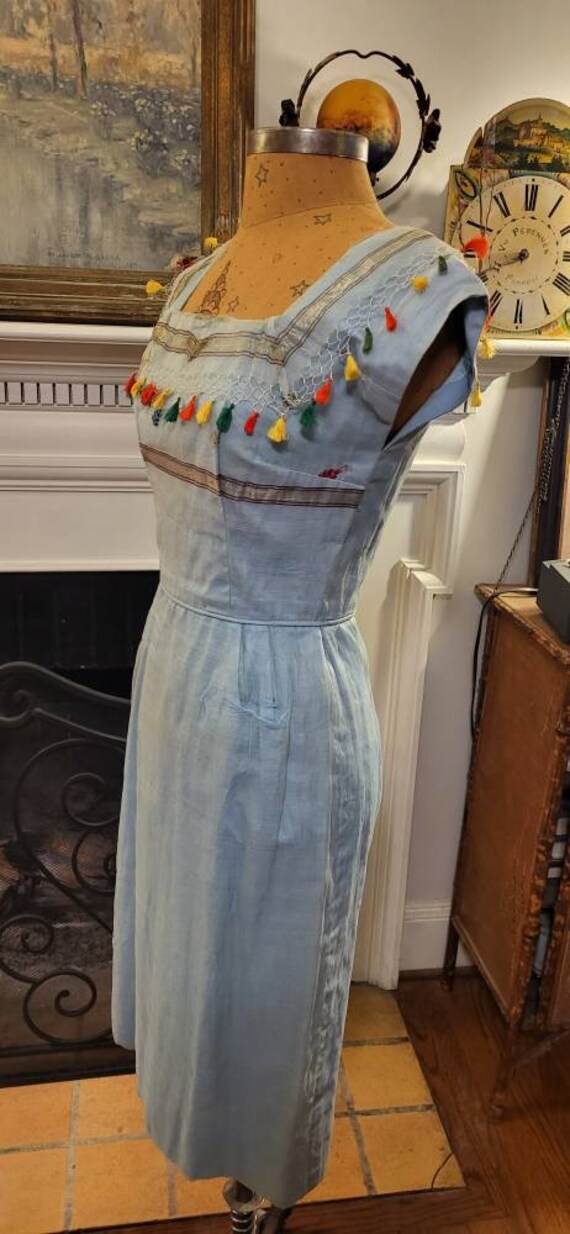 Vintage homemade "fiesta" dress - Gem