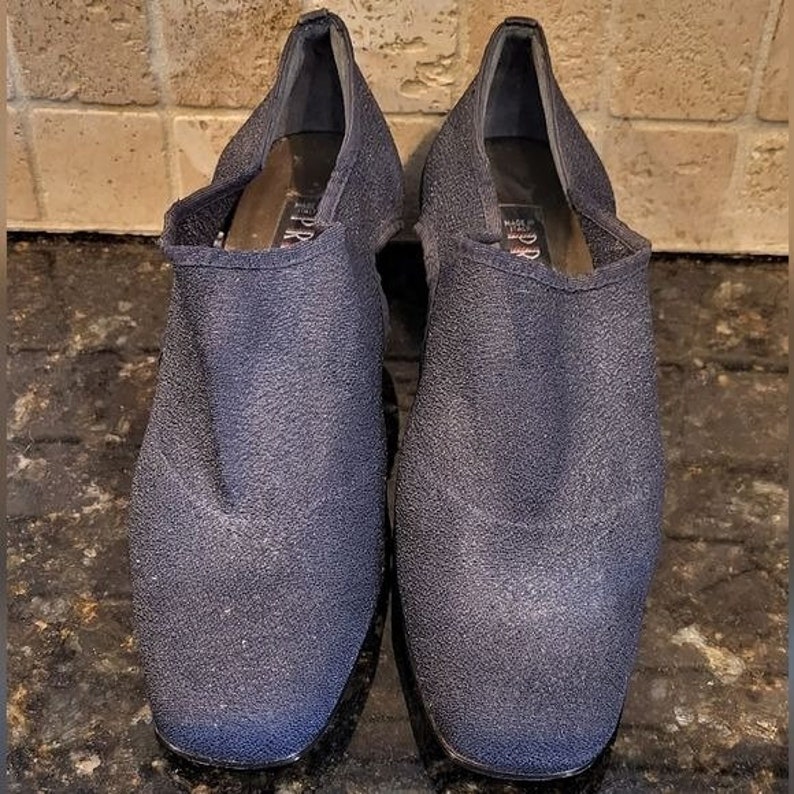 Vintage Prevata Black Sheer Mesh Cut Out Heels Size 6B - Etsy