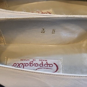 Vintage Pappagallo White and Black Leather Flats Size 7 Narrow - Etsy