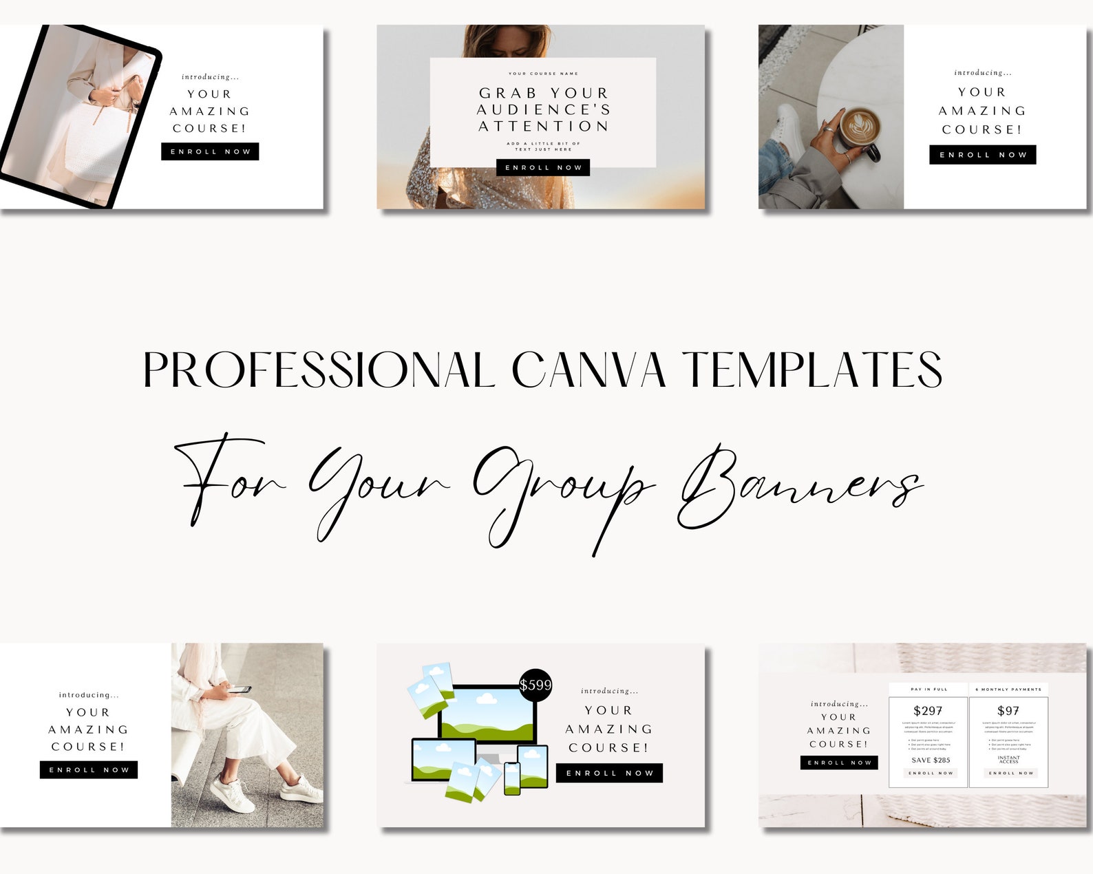 Banner Canva Template, Group Banner Template Canva, Facebook Group ...