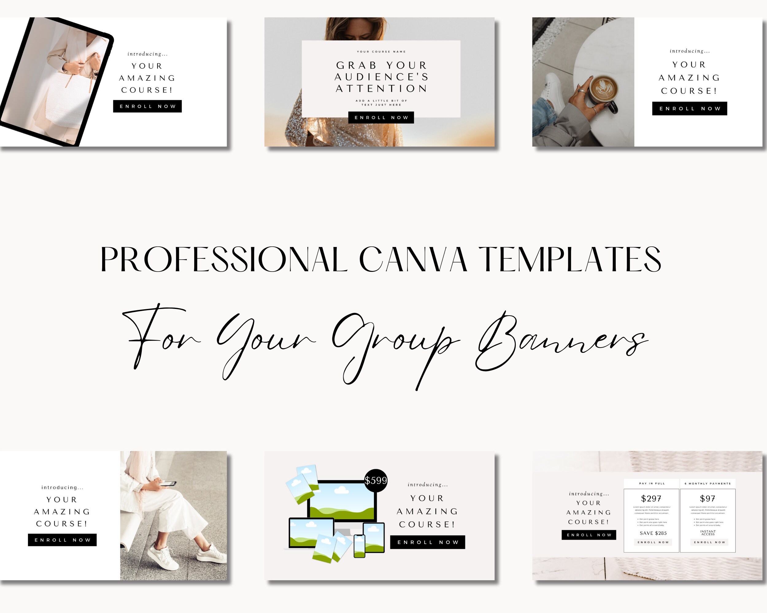 Banner Canva Template, Group Banner Template Canva, Facebook Group ...