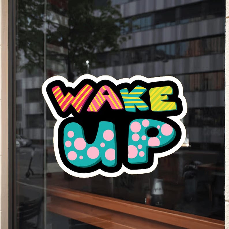 Custom Window Stickers - Slap up Plain Vinyl Decal - Your Business Logo ...
