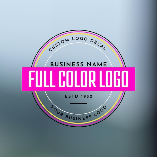Full Color Decals - Etsy