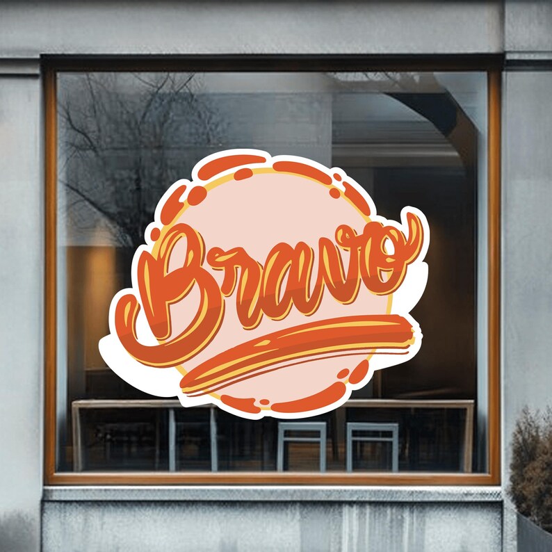 Custom Vinyl Logo Sticker, Weatherproof Business Decal - Etsy