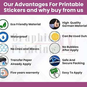 Full Color Custom Stickers - Large Custom Vinyl Sticker - Large Logo ...