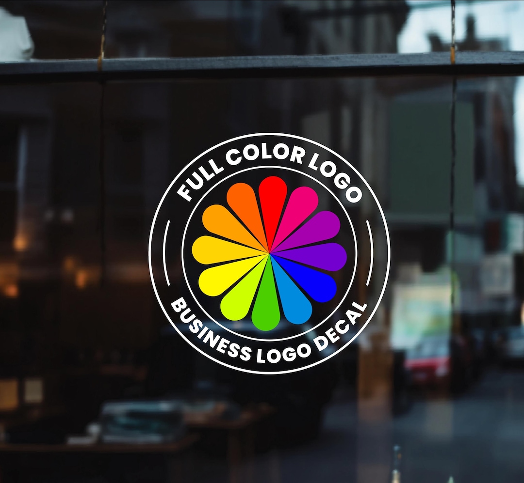 Custom Logo Decals, Full Color Vinyl Logo Decals, Custom Vinyl Decals ...