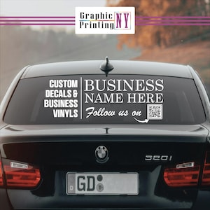 Personalized Car Decal for Business Designed With Love for Etsy ...