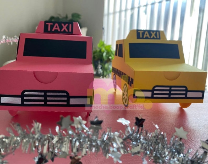 NYC Taxi Cab Gift Box - Etsy