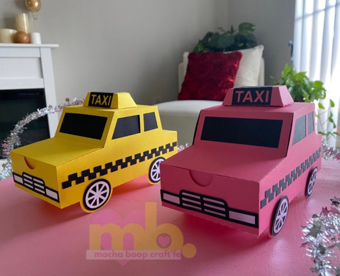 NYC Taxi Cab Gift Box - Etsy